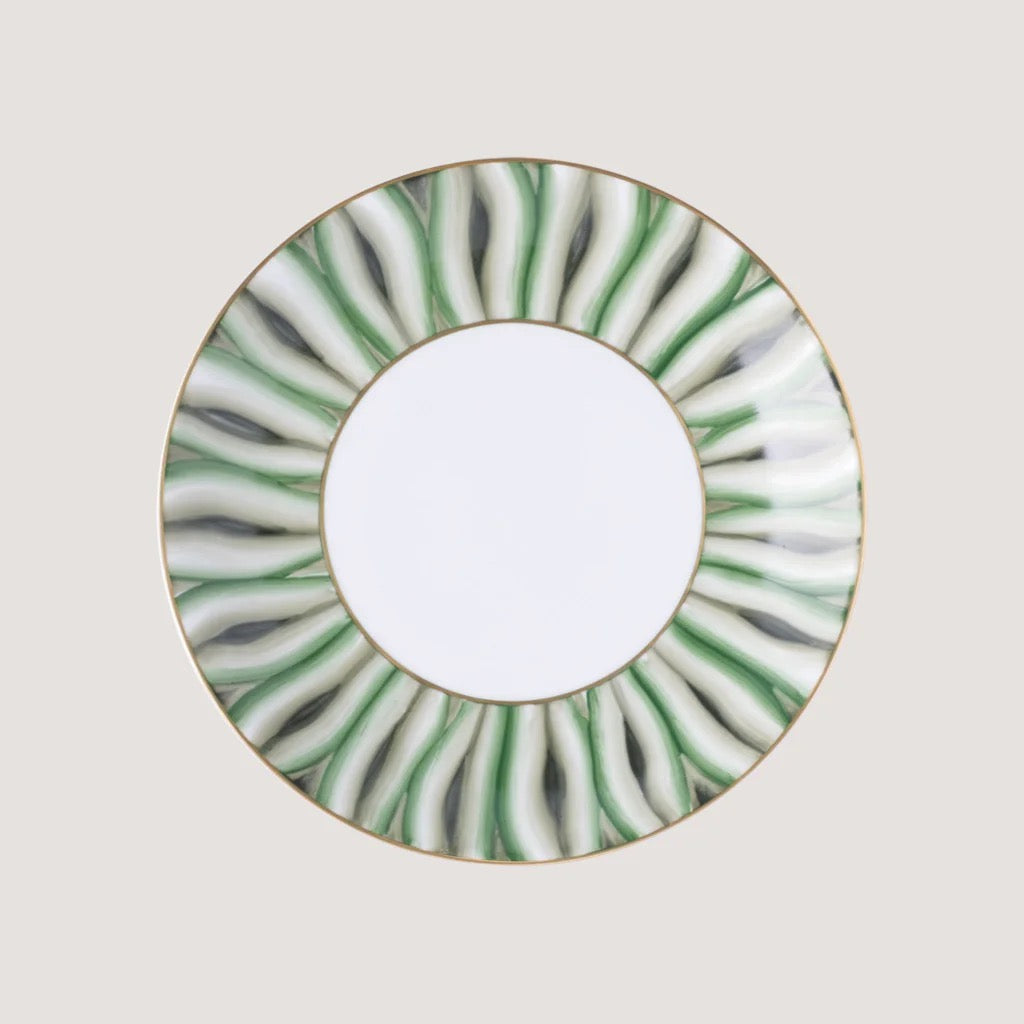 Marie Daage Verdure 02 Vert Flamboyant Custom Dinnerware – studio-beck